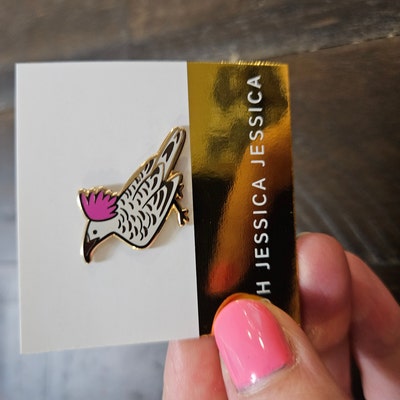 Medication Rod of Asclepius and Snake PCOS Enamel Pin Series Gold ...