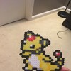 Mareep Flaaffy Ampharos Mega Ampharos Pokemon Perler Bead Fuse Bead ...
