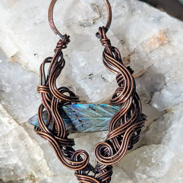 Wirearttutorials Spotless Drop Pendant, Wire Wrap Tutorial, Wrapping ...