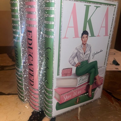 Black Queen Luxury Bling Glam Book Stack Stack of 3 Black/gold Boss ...