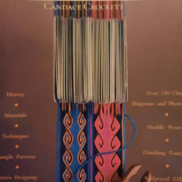 Book- Card Weaving by Cancace Crockett, Card Weaving Book, How to ...