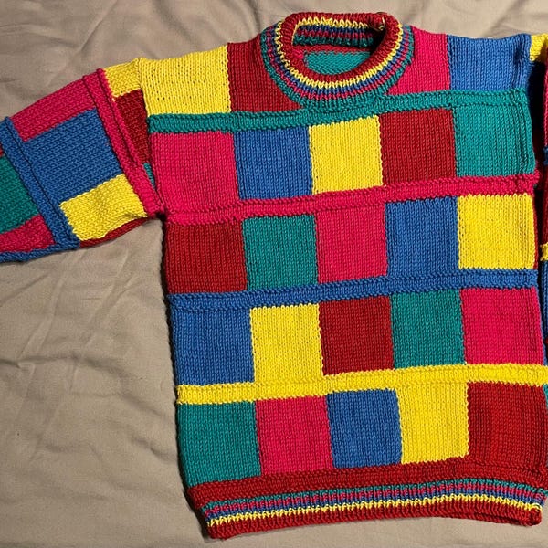 Baby Knitting Pattern, Complete Set, Size 16 to 22 Inch Chest, 4 Ply ...