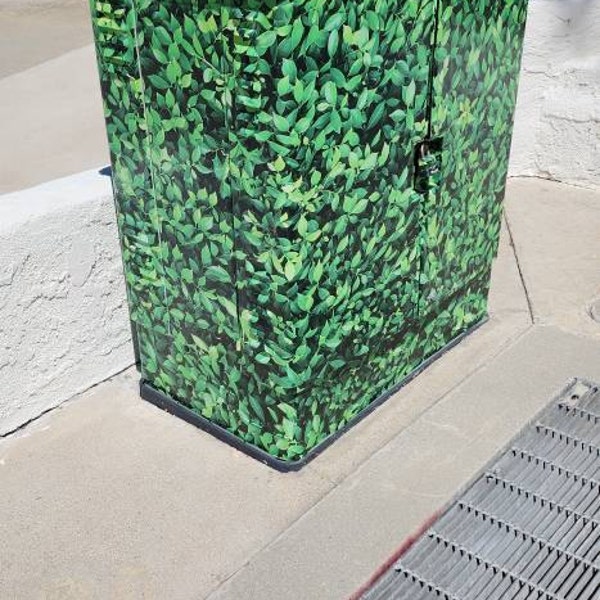 Hide That Utility Box With Our Bush Wrap! - Etsy