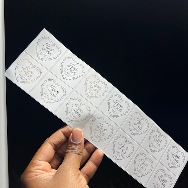 Gold Stickers, Gold Foil Printing, Gold Custom Stickers, Any Shape ...