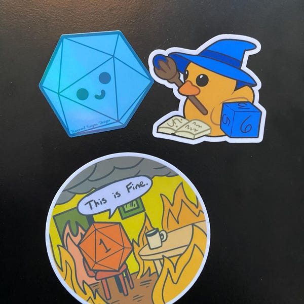 NPC D&D Sticky Notes: 3"x3" Dungeon Master Gift - Etsy