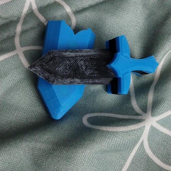 3D Printed Magnetic Fidget Sword Toy: Stress Relief Magnet Play - Etsy
