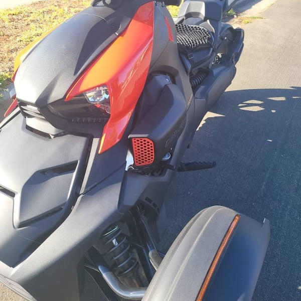 FRONT GRILL INSERTS for Can-am Ryker | Custom Accessory Mod for All ...
