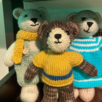 BO Rabbit / Bunny Toy Knitting Pattern / Lapland Visitors Part 1 / Plus ...