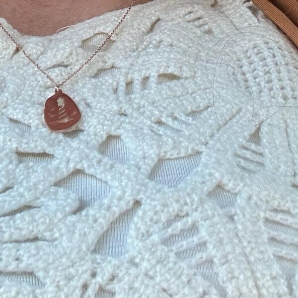 Dainty Heartbeat Necklace With Cross Pulse of Love Pendant Faithful ...