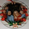 Personalized Family Ornament Png, Round Christmas Ornament, PNG Instant ...