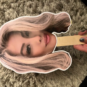 Personalized Stickers Face Sticker Custom Logo Stickers - Etsy