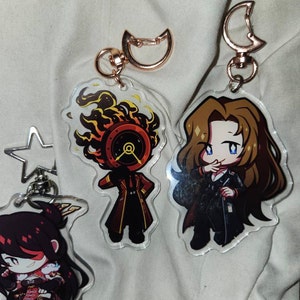 IN STOCK Limbus Company Acrylic Charms Set 02 Unofficial Fan Merch ...