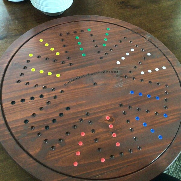Hand Painted Aggravation Game With Custom Engraving - Etsy
