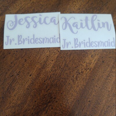 Bridesmaid Proposal, Stickers, Decals, Wedding Party, Maid of Honor ...