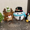 Swinging Holiday Squad Crochet Patterns, Christmas Car Hanging Crochet ...