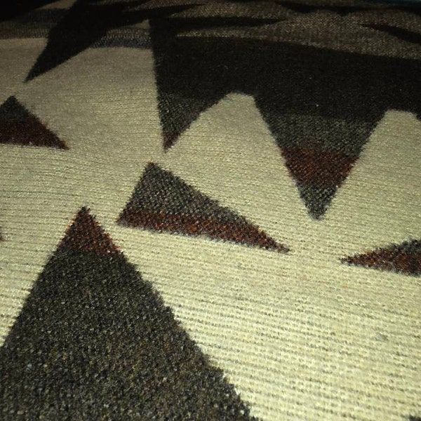Alpaca Wool Poncho (patagonian Desert) Crafted by Indigenous Hands ...