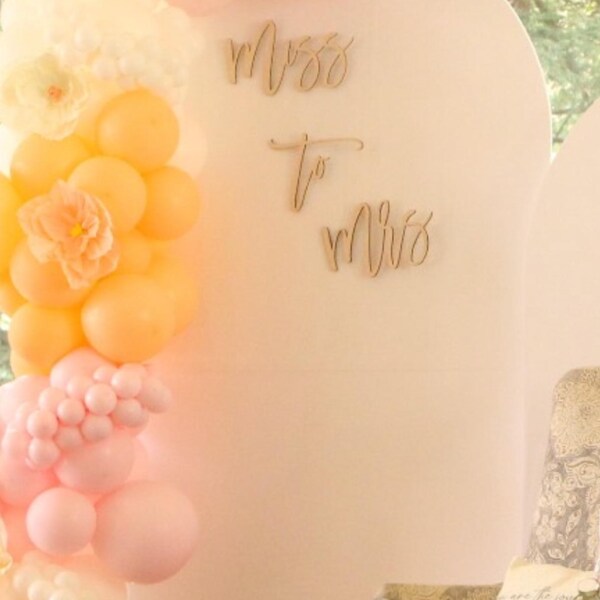 Future Mrs Sign, Bridal Shower Backdrop, Future Mrs Custom, Bridal ...