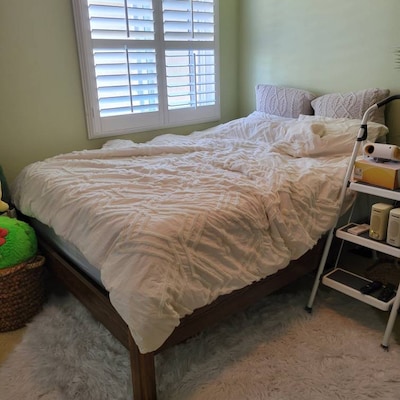 Platform Wooden Bed Frame by Get Laid Beds - Etsy