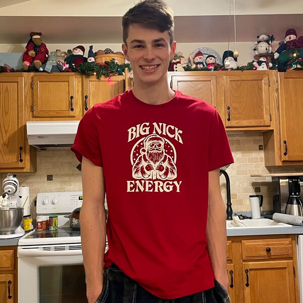 Funny Christmas SVG, Santa Claus, Big Nick Energy Svg, Adult Humor ...
