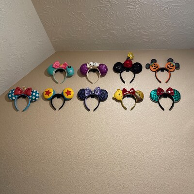 Mickey Ear Wall Displays 5, 10, or 20 Packs - Etsy