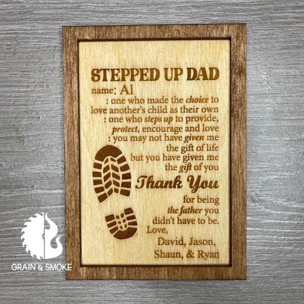 Stepped up Dad Svg, Stepdad Svg, Best Stepdad Svg, Bonus Dad Svg, Gift ...
