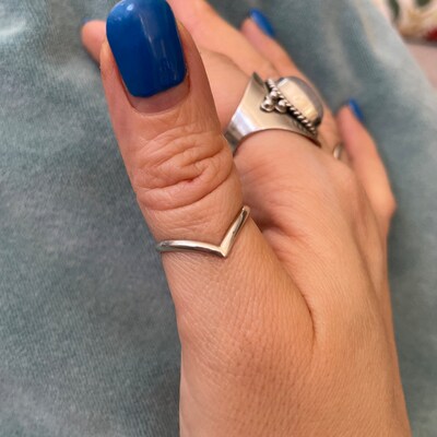 Twist and Slide Ring//sterling Silver Ring With 14kt. Gold - Etsy