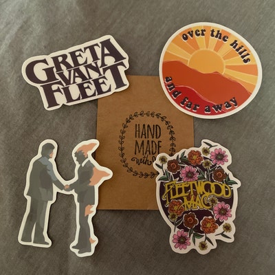 Greta Van Fleet Stickers - Etsy