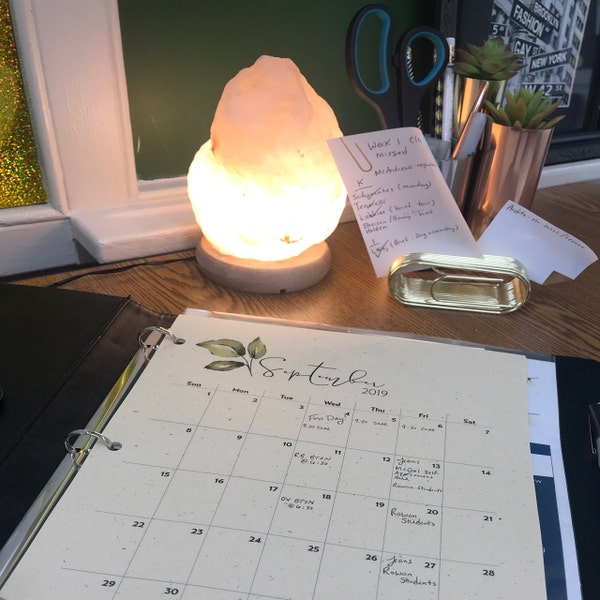 2025 2026 Calendar Bundle | Printable Editable Portrait Monthly ...