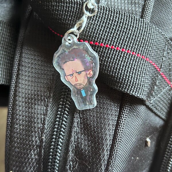 1.5 Inch House MD Glitter Acrylic Charm Keychains - Etsy