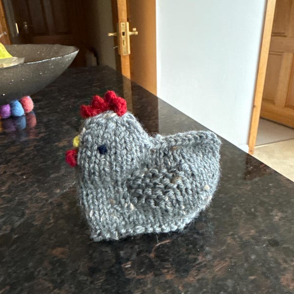 PDF KNITTING PATTERN Chickens Creme Egg Covers, Easter Knitting ...