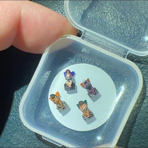 Spooky Trees Hand Painted Miniatures Micro Figurines for - Etsy