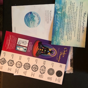 Chakra Water Blessing Labels - Etsy