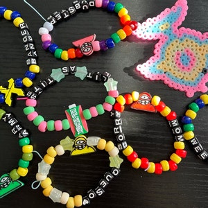 Powerpuff Girls Perlers Kandi Perler Necklaces Buttercup Perler ...