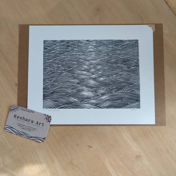 Tree at Full Moon - Pen and Ink Drawing - Original Art - Wall Art ...