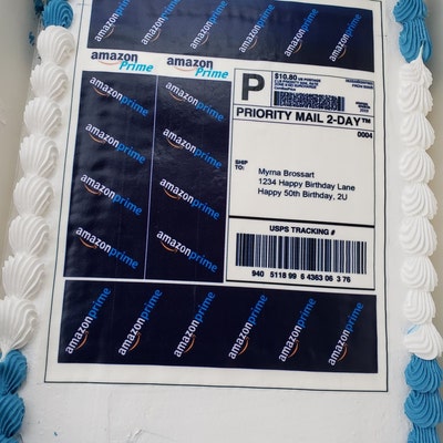 Digital Download Amazon Cake Print - Etsy