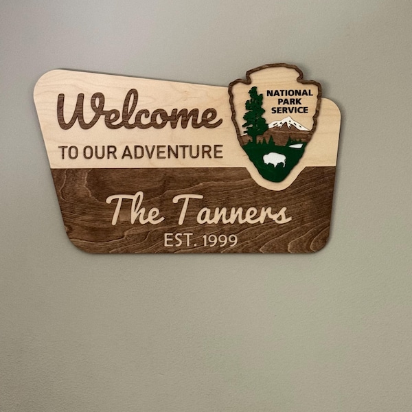 Customizable NPS Sign | National Park Service Sign | National Park ...