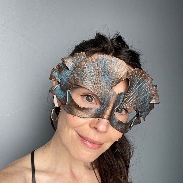 Leather Fire Mask - Etsy