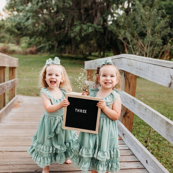 Green Velvet Hair Bow / 3 Inch Velvet Hair Bows for Girls / Baby Girl ...