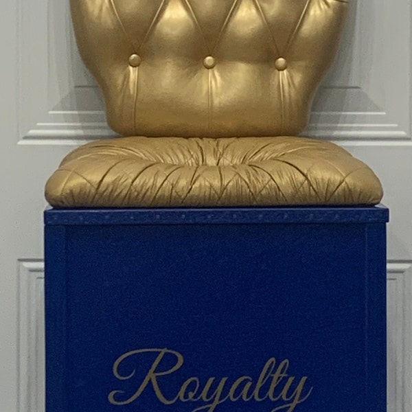 Gold Metallic Champion Diamond Quilted Faux Vinyl Foam Backed Fabric ...