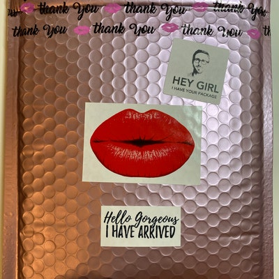 Hello Gorgeous I Have Arrived Small Shop Happy Mail Sticker - Etsy