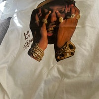 Future Vintage Rap Tee White, Hip Hop Graphic Print T-shirt, Merch T ...