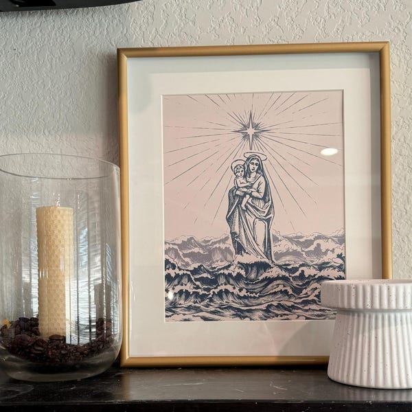 Litany of Humility Sticker Catholic Vinyl Sticker Indoor Outdoor Use ...