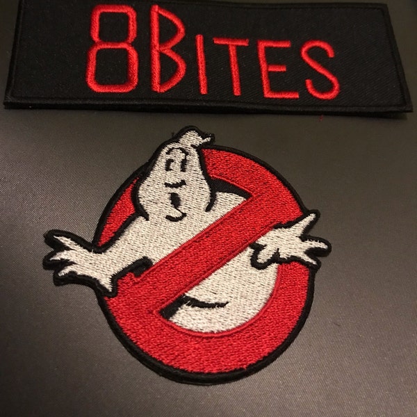 Custom Ghostbusters Iron-on Patch Set: Personalized Name Tag & No Ghost Logo - Etsy