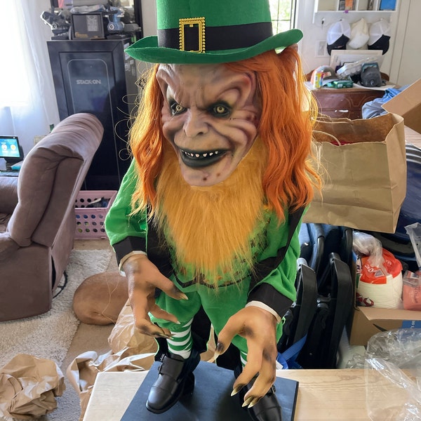 Leprechaun Inspired Free Standing Prop Four Foot Tall With Hat and ...