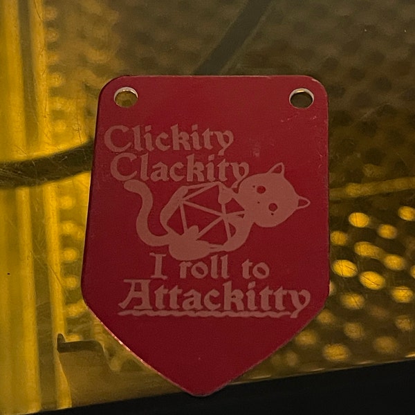 Clickity Clackity I Roll to Attackitty Svg, Dungeons and Dragons, Dnd ...