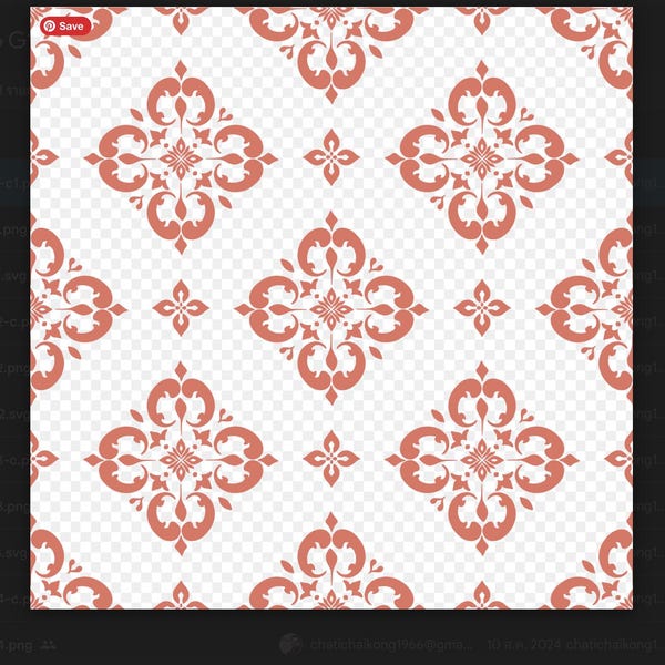 Elegant Damask Pattern Bundle | SVG & PNG | Seamless Repeat Design ...