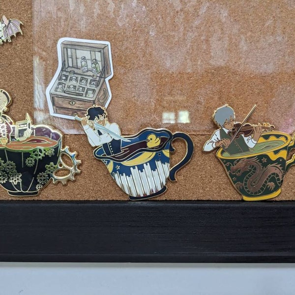 Enchanted Sips Jem Carstairs the Infernal Devices 3 Inch Enamel Pin ...