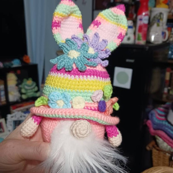 Bunny Car Hanging Crochet Pattern, Bunny Crochet Pattern, Easter Day ...