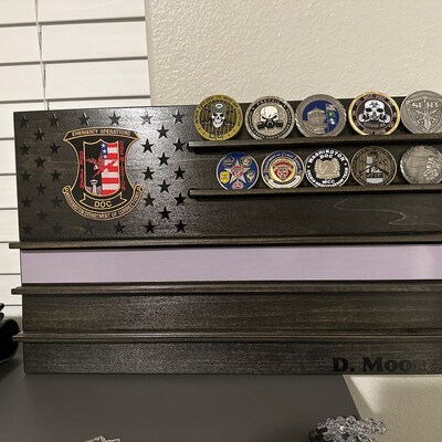 Challenge Coin Board We Customize for Free - Etsy