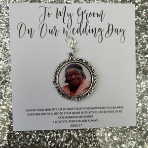 Personalised Memorial Photo Charm/gift for - Etsy